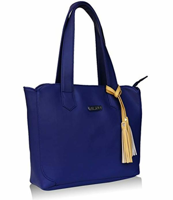 Noble Designs Blue PU Shoulder Bag - JioMart