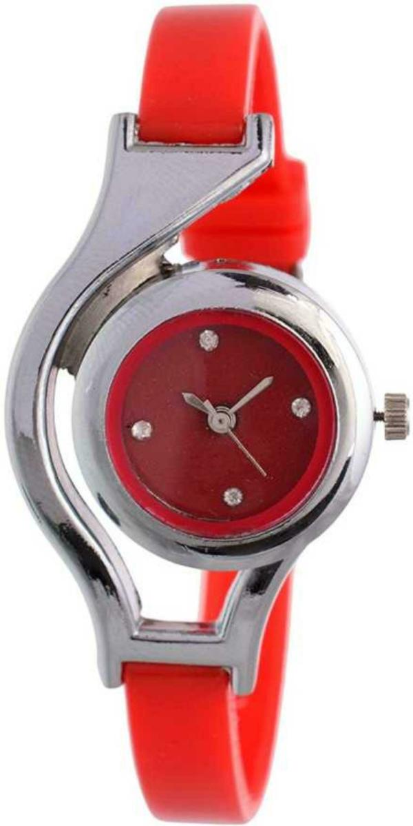 TRUE COLORS Analog Red Dial Red Strap Watch for Women - JioMart
