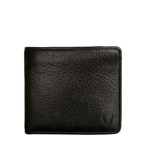 Hidesign Men Black Leather Wallet - JioMart