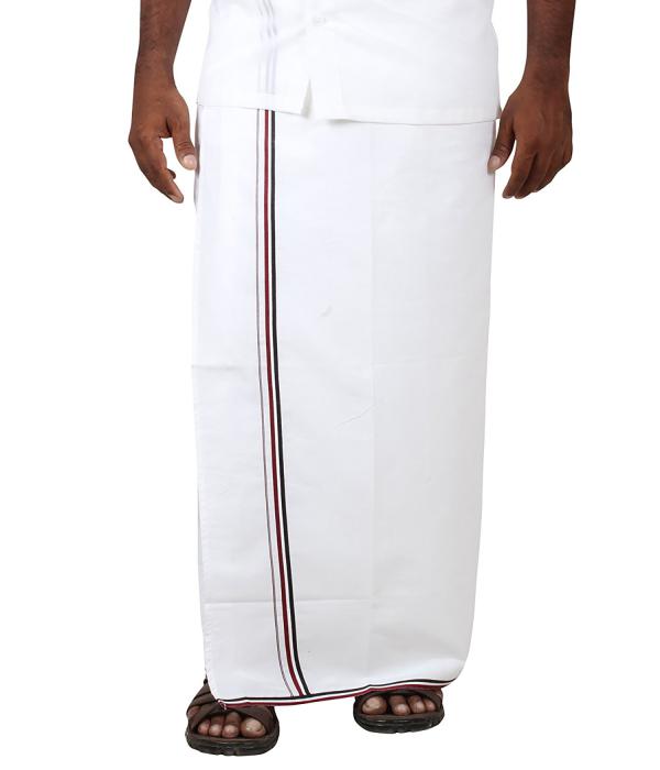 Prakasam coton mens premium quality (Hip Size-34 Inch) White colour ...