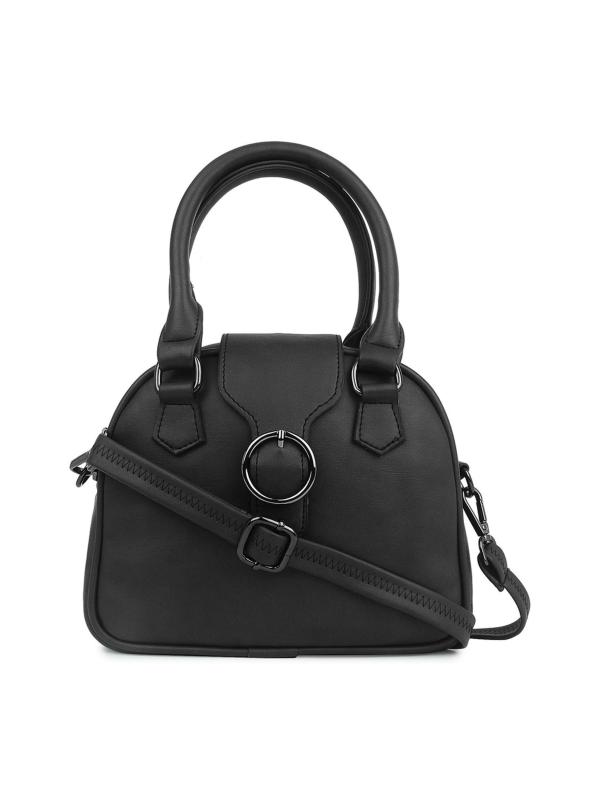 LEGAL BRIBE Black Solid Polyurethane (PU) Handbag for Women - JioMart
