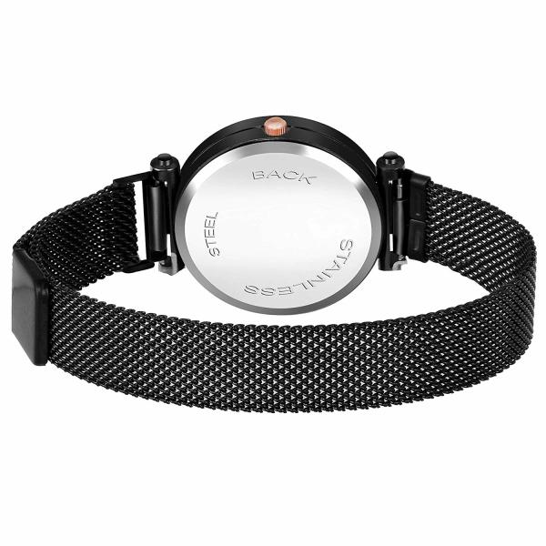 RTK New Queen Black Magnet Chain Watch For Women,Girls - JioMart