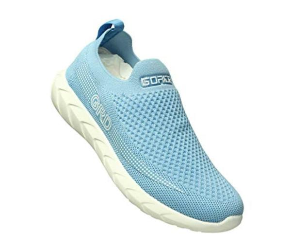 Go Ride Women Madam Running Shoes Sky Blue - JioMart