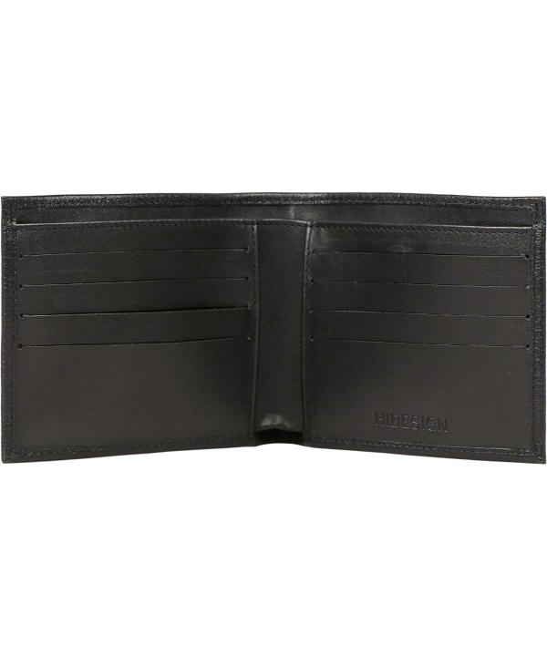 Hidesign Men Black Leather Wallet - JioMart