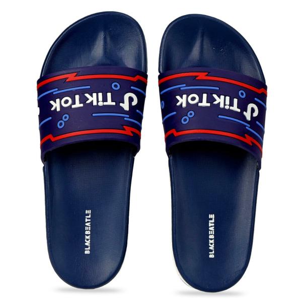 Blackbeatle Tik-Tok Filp Flop, Navy - JioMart