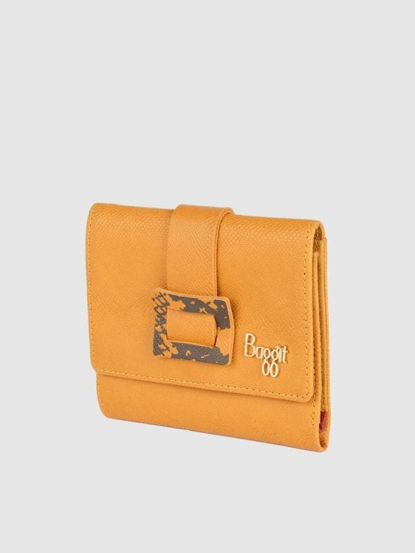 Baggit Women Ochre Wallets - JioMart