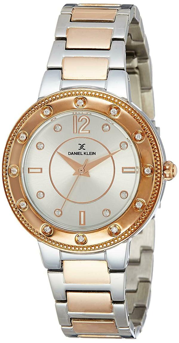 Daniel Klein Analog Silver Dial Multi-color Strap Watch For Women - JioMart