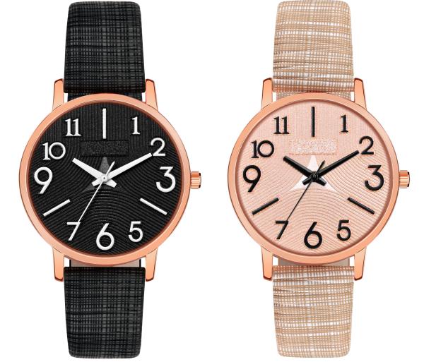 Zabby Allen Black And Orange Leather Belt 346-349 Combo Analog Women ...