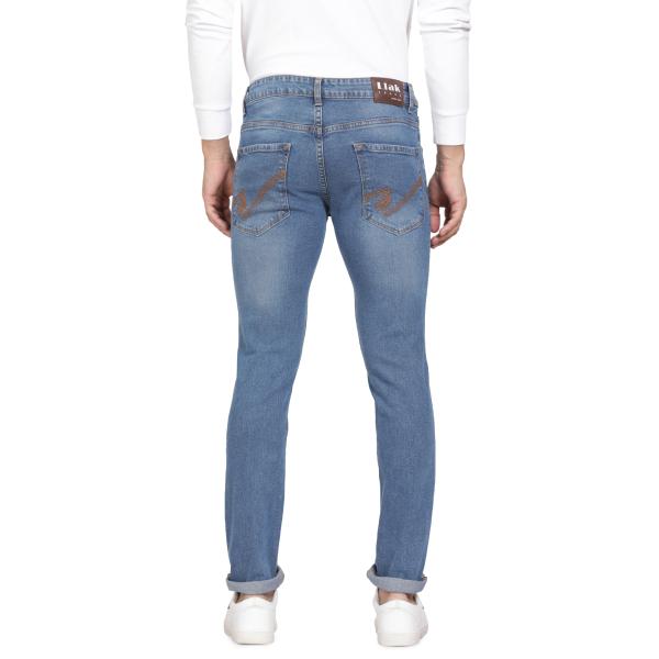 Llak Jeans Men Skinny Fit Mid-Rise Stretchable Denim-30 - JioMart