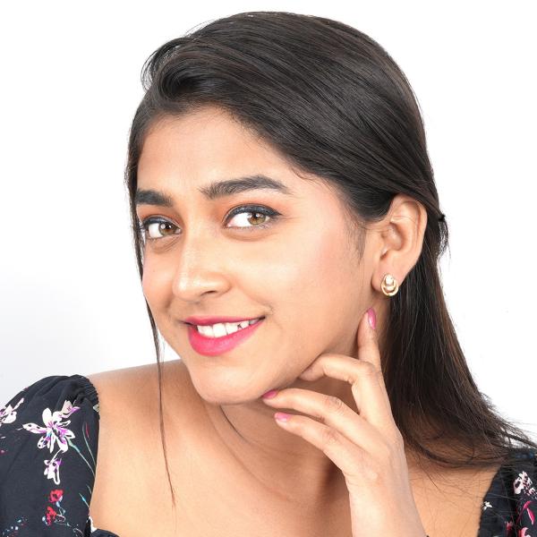 Zalkari 925 Sterling Silver Womens Wonderful Stud Earrings - JioMart