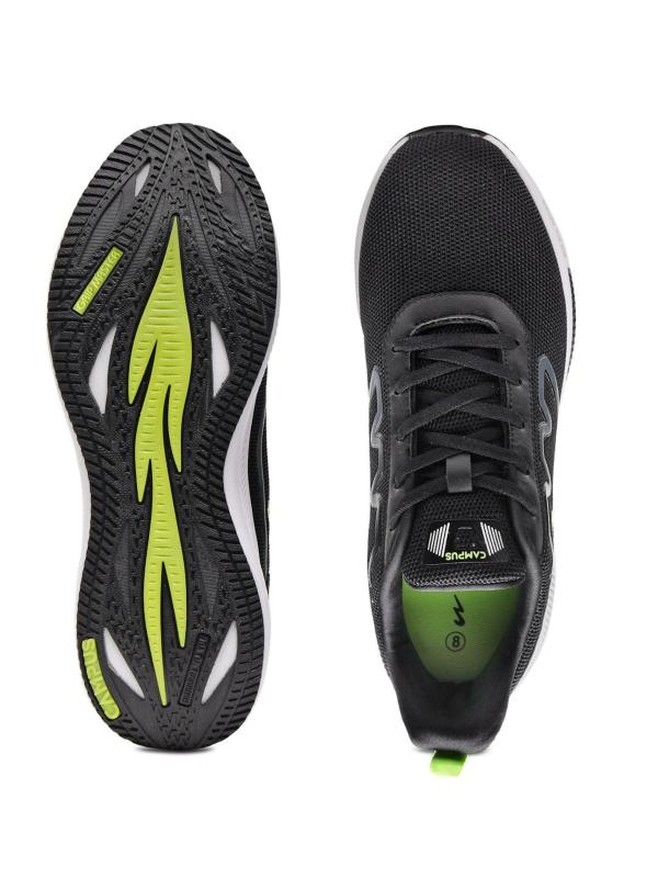Campus RAKE Black Men's Running Shoes - JioMart