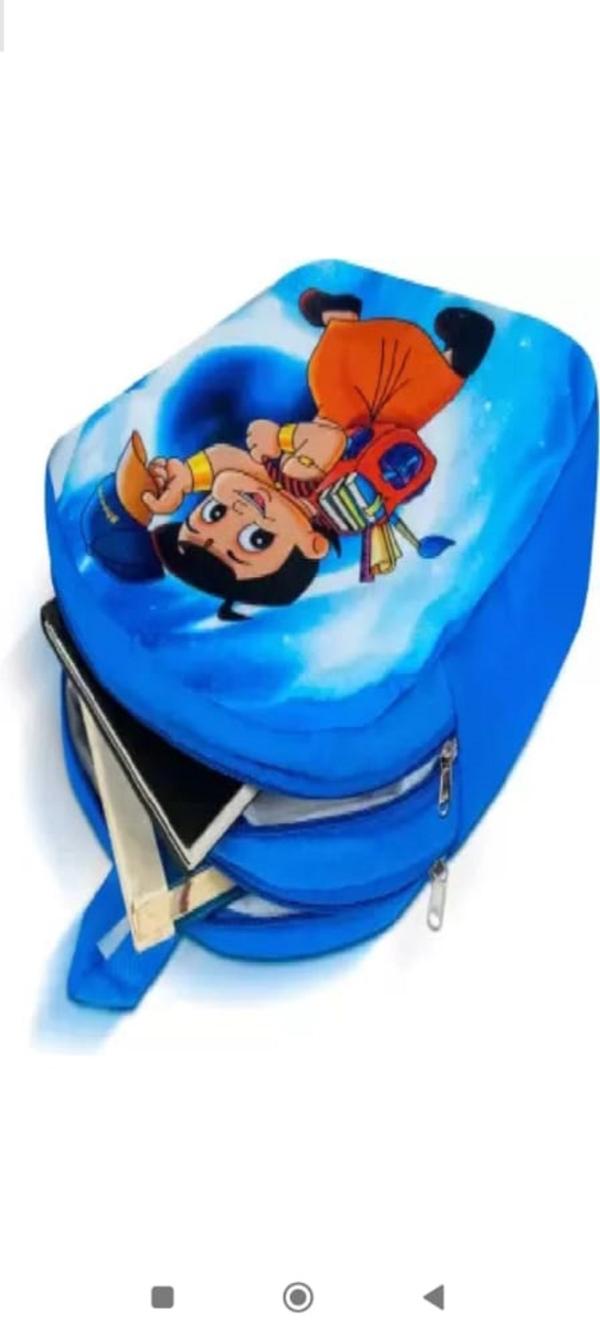 Heaven Decor Chhota Bheem Velvet Soft Plus Kids School Bag Nursury ...