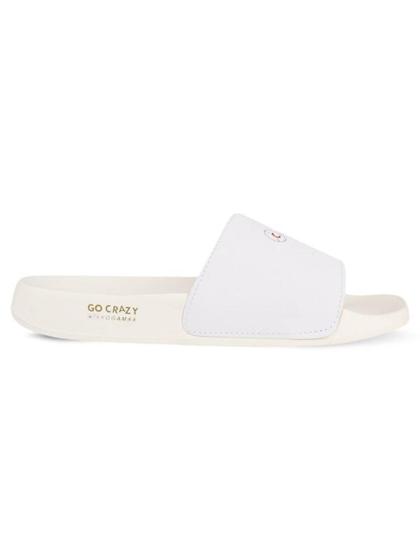 Campus SL-408 White Men's Sliders - JioMart