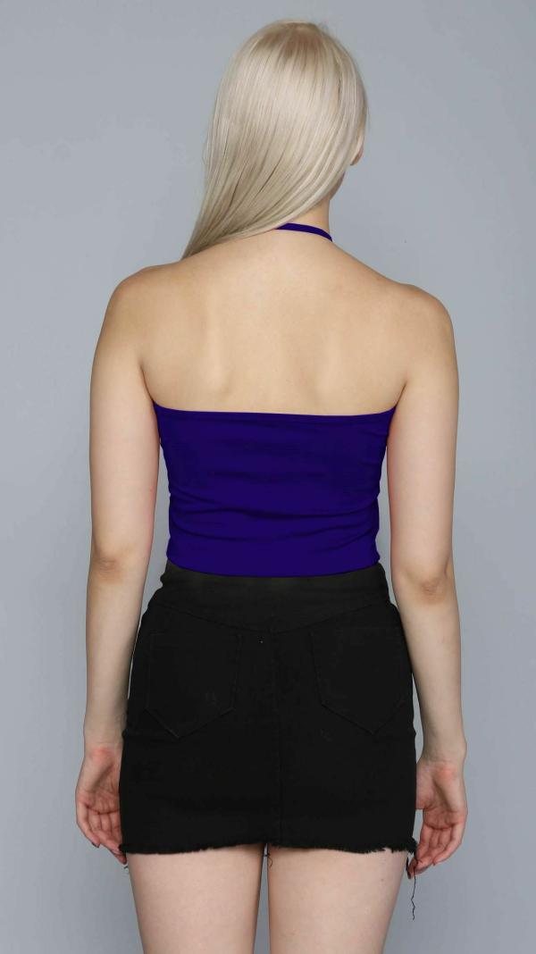 AD2CART A1673 Women's Royal Blue Crop Top - JioMart