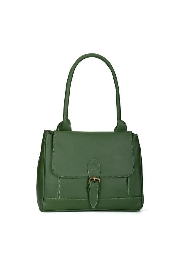 Fristo Green PU Handbag for Women FRBN 003 - JioMart