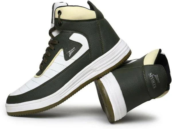 Zixer Men's High Top Ankle Retro Air Original Sneakers || Boys Long ...