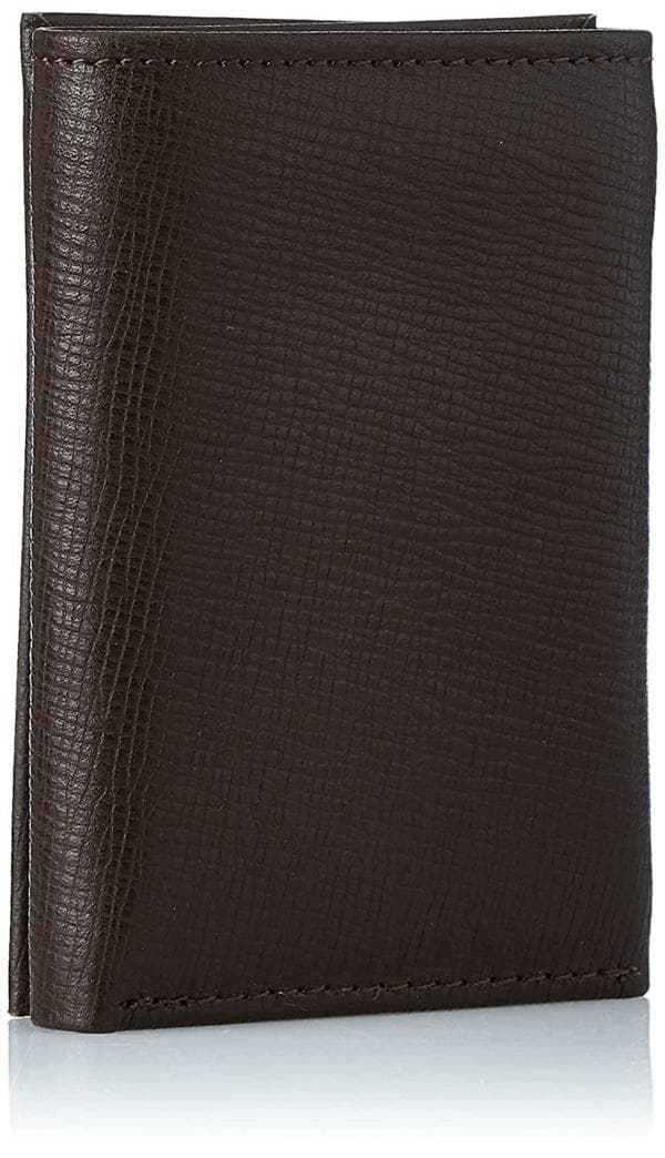 Hidesign Men Brown Leather Wallet - JioMart