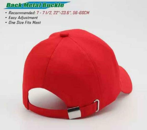 Babji Red Baseball Cap - JioMart