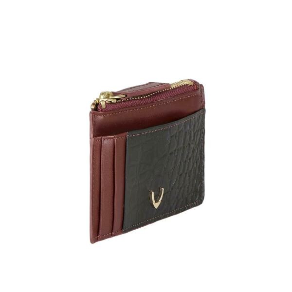 Hidesign Men Maroon Leather Wallet - JioMart