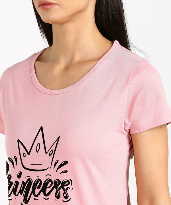 Young Trendz Girls Pink Printed Single Nighty - JioMart