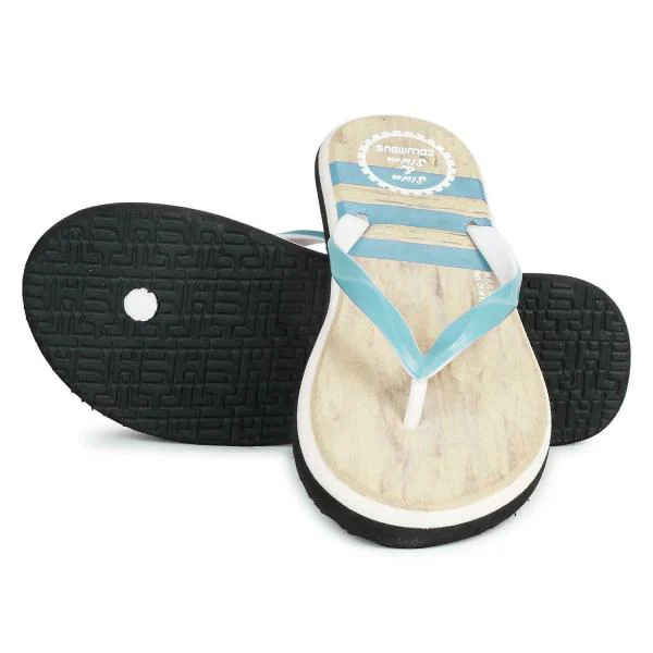 Columbus SSL-03 Women Aqua Slipper - JioMart