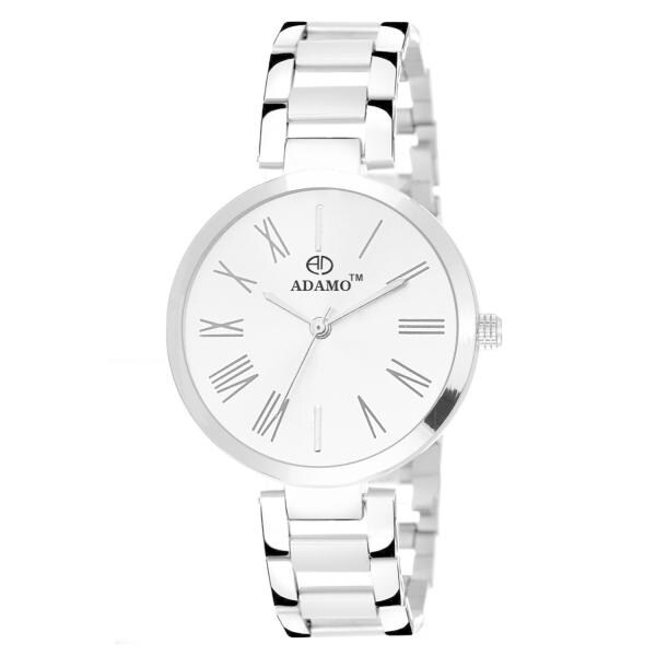 ADAMO Enchant White Dial Women's & Girl's Watch 2480SM01 - JioMart