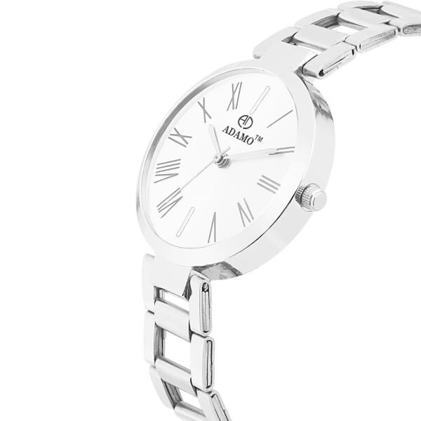 ADAMO Enchant White Dial Women's & Girl's Watch 2480SM01 - JioMart