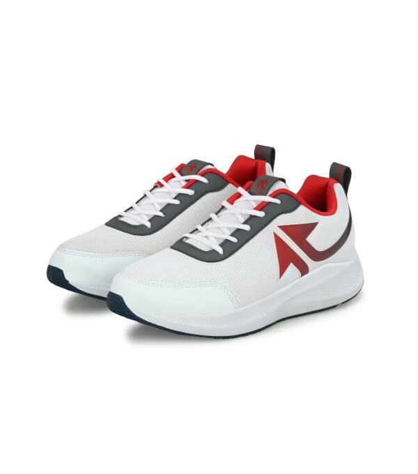 OFF LIMITS INFLUENCER WHITE / RED Running Shoes For Men - JioMart