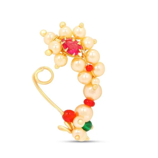 Parna Mangalsutra Earrings Bugadi Press Nath Combo Set For Women - JioMart