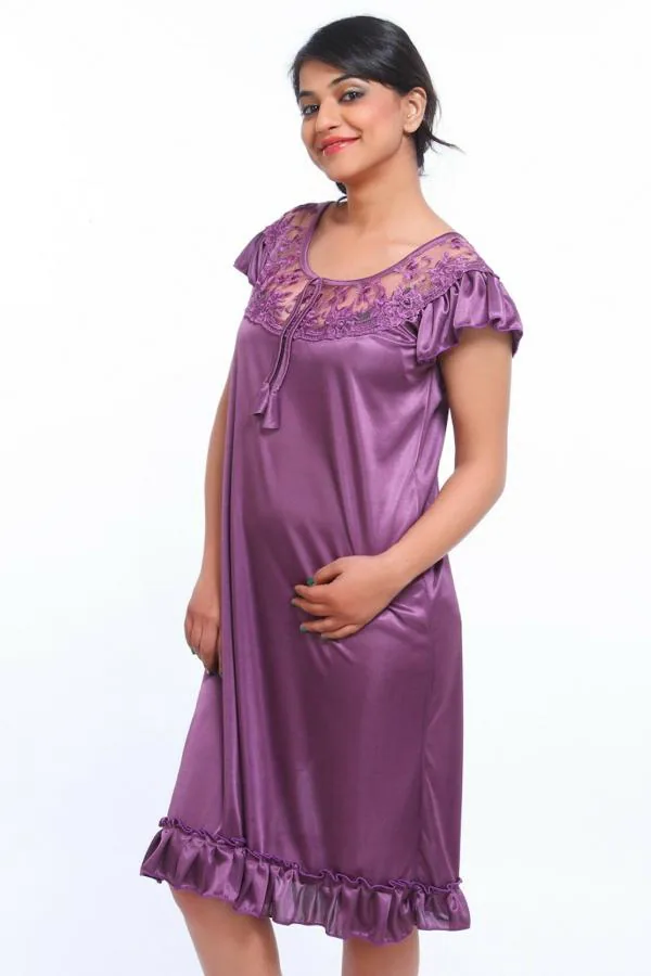 Fasense Women Satin Nightwear Set DP033 - JioMart