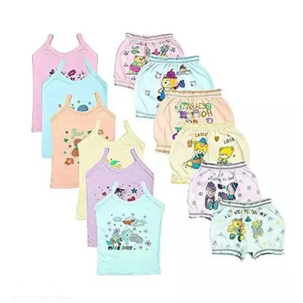Honbon Kids Vest Baniyan Cotton Inner wear with Baby Boy's & Girl's ...