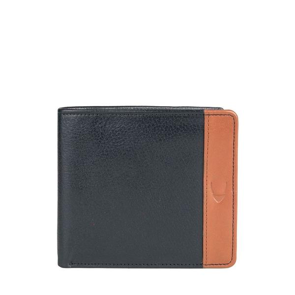 Hidesign Men Black Leather Wallet - JioMart