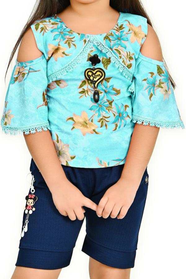 MKC Modern Fancy Girls Top & Bottom Sets[RAMA] - JioMart