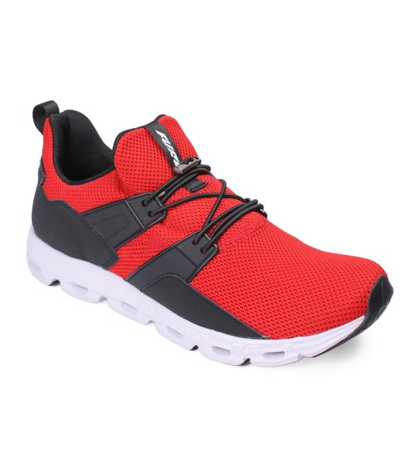 Men's Black Red Running Shoe - JioMart