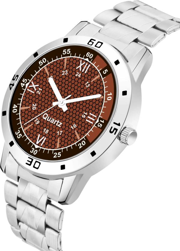 HENCY K10+004 Designer Watch And Mahakal Rubber Strap Bracelet Combo For Men And Boys (Pack of 2 ...