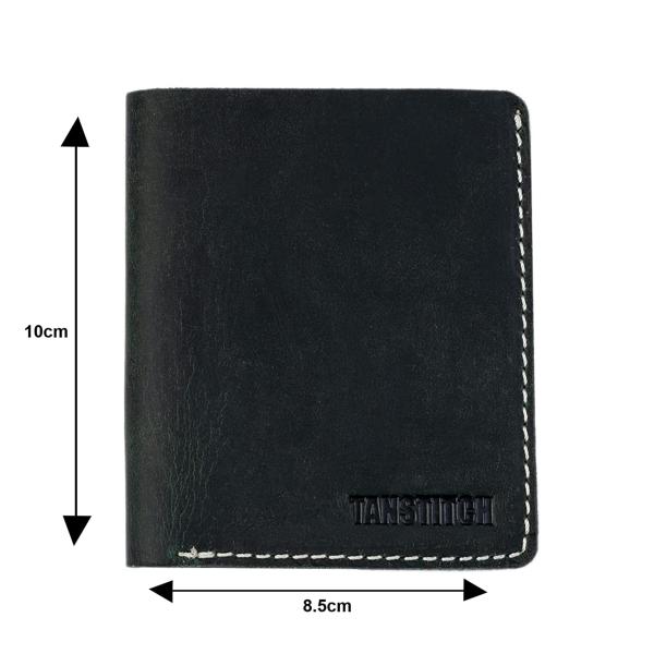Tanstitch Green Leather Bifold Vertical Wallet For Men - JioMart