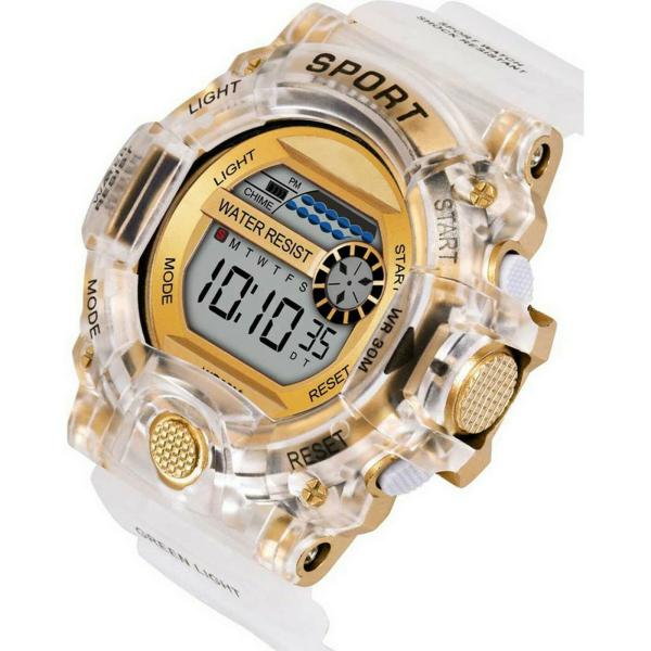 DAINTY Chronograph Digital Watch Collection Digital Multicolor Dial ...