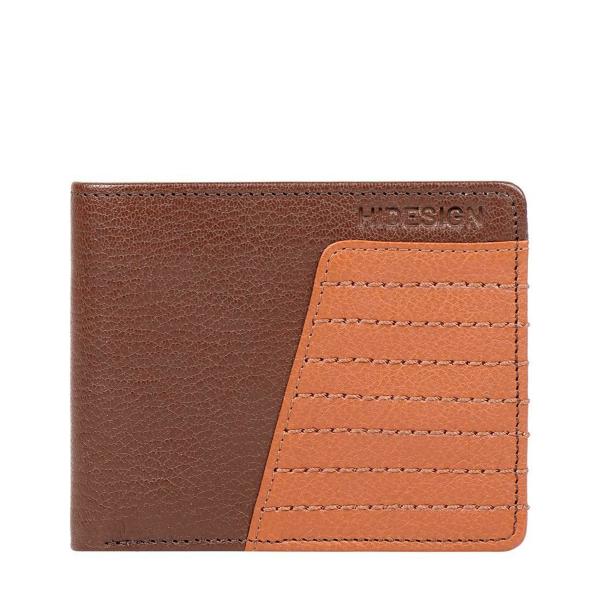 Hidesign Men Brown Leather Wallet - JioMart