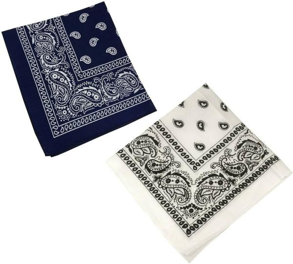 De-Ultimate Women Multicolor Printed Handkerchief (Pack of 2) - JioMart