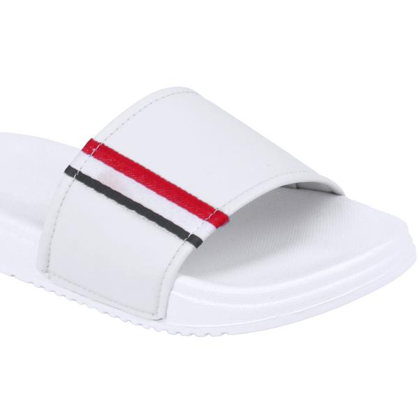 Simsan Unique White Comfortable Sliders for Men - JioMart