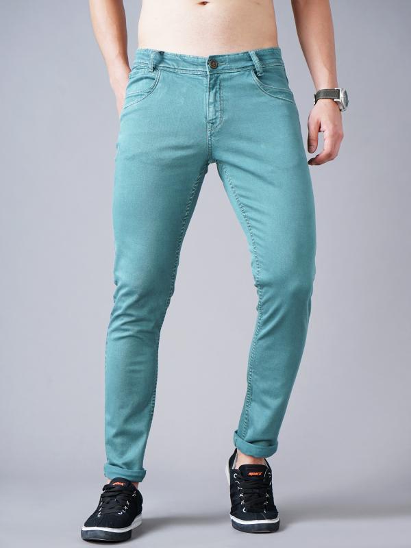 Jean Cafe Slim Fit Rare Vintage Collections DENIM JEANS Green Size 32 ...
