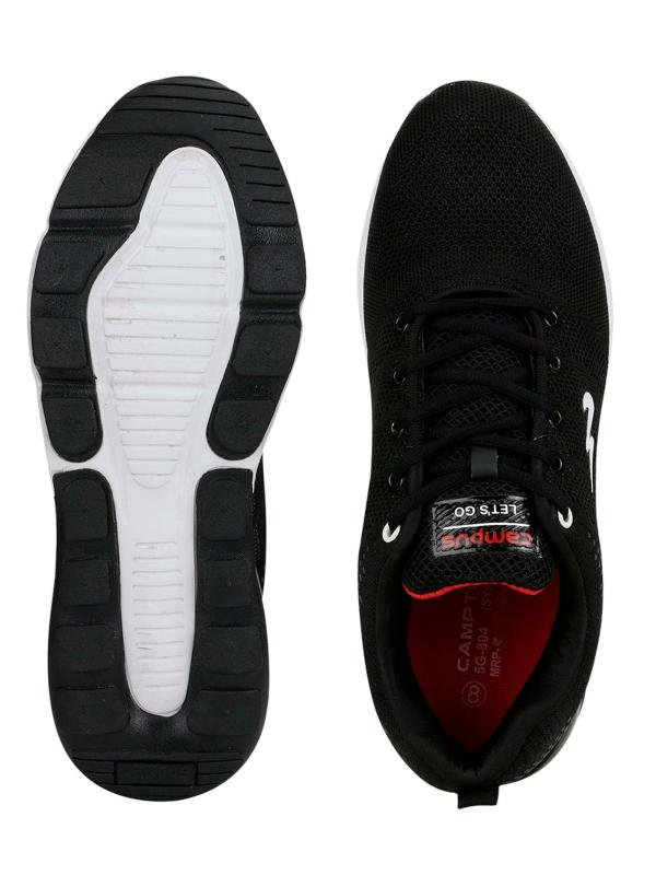 Campus SYRUS Black Men's Running Shoes - JioMart