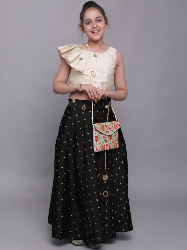 Bollylounge Girls Lehenga Choli Ethnic Wear Embroidered Ghagra Choli ...