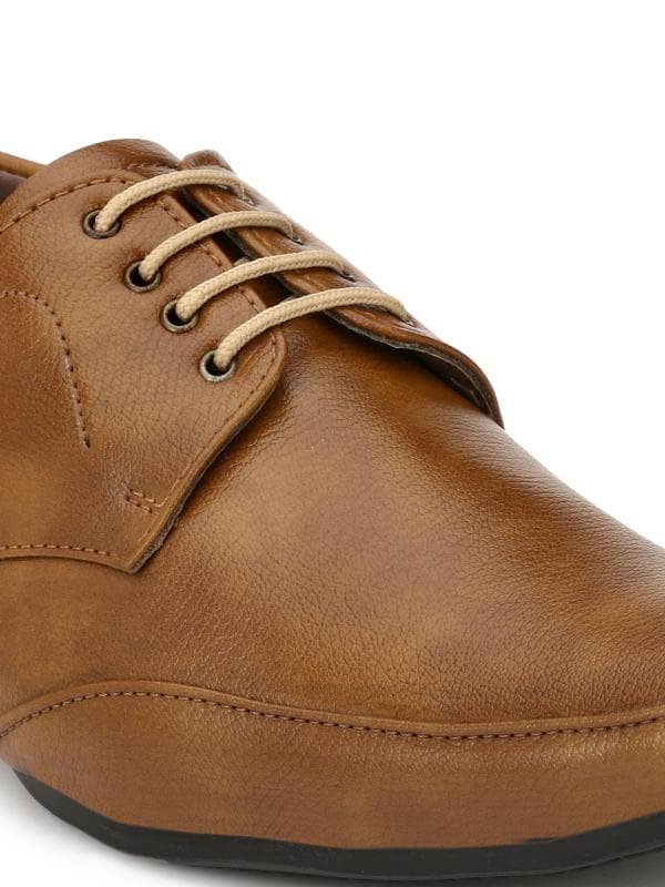 Levanse Mens Tan Formal shoes - JioMart