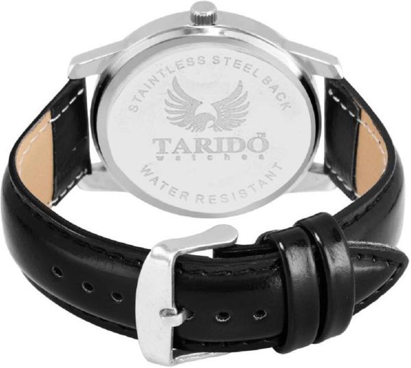 Tarido Analog-Digital Grey Dial Black Strap Watch For Men - JioMart