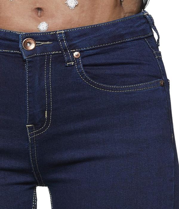 DRIFT OUTFIT Women Flared High Rise Blue Jeans - JioMart