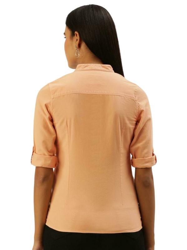 IVOC Peach Solid Shirts - JioMart