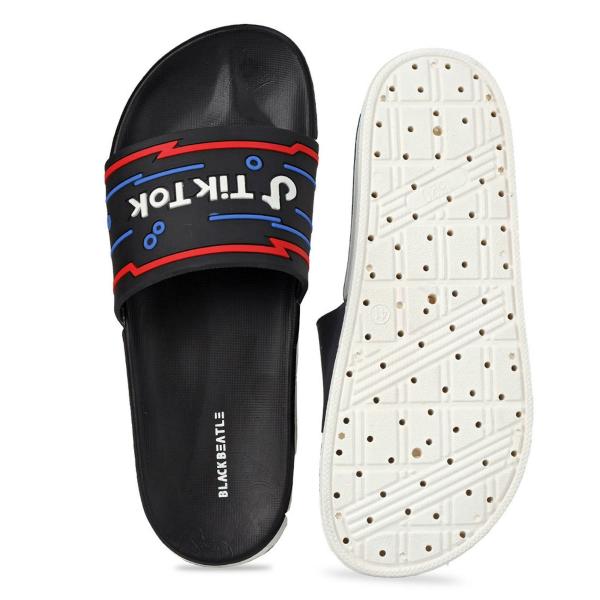 Blackbeatle Tik-Tok Filp Flop, Black - JioMart