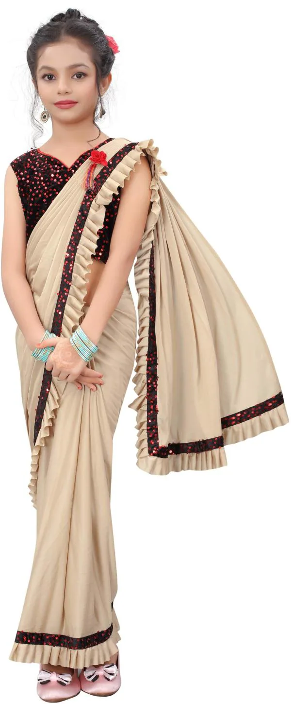 Kid_Sari_101Beige(3-4) - JioMart