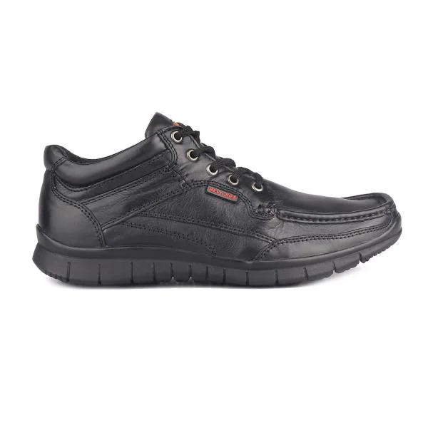 Red Chief Black Leather Casual Shoes for Men - JioMart
